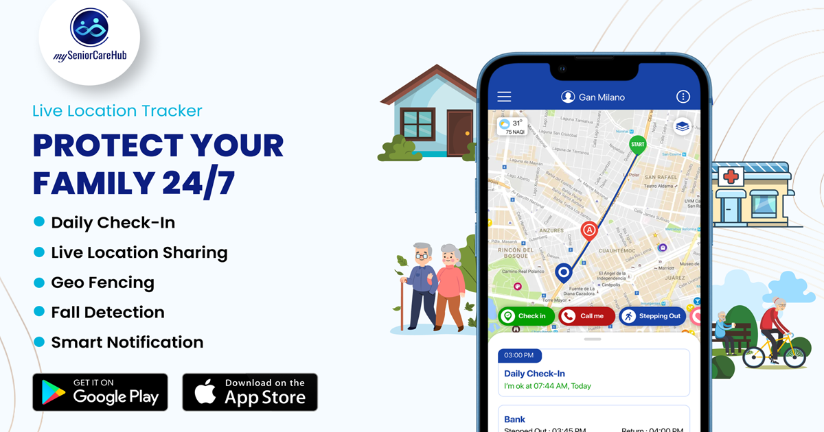 Real-Time Location Tracking App for Seniors | GPS & Family Safety