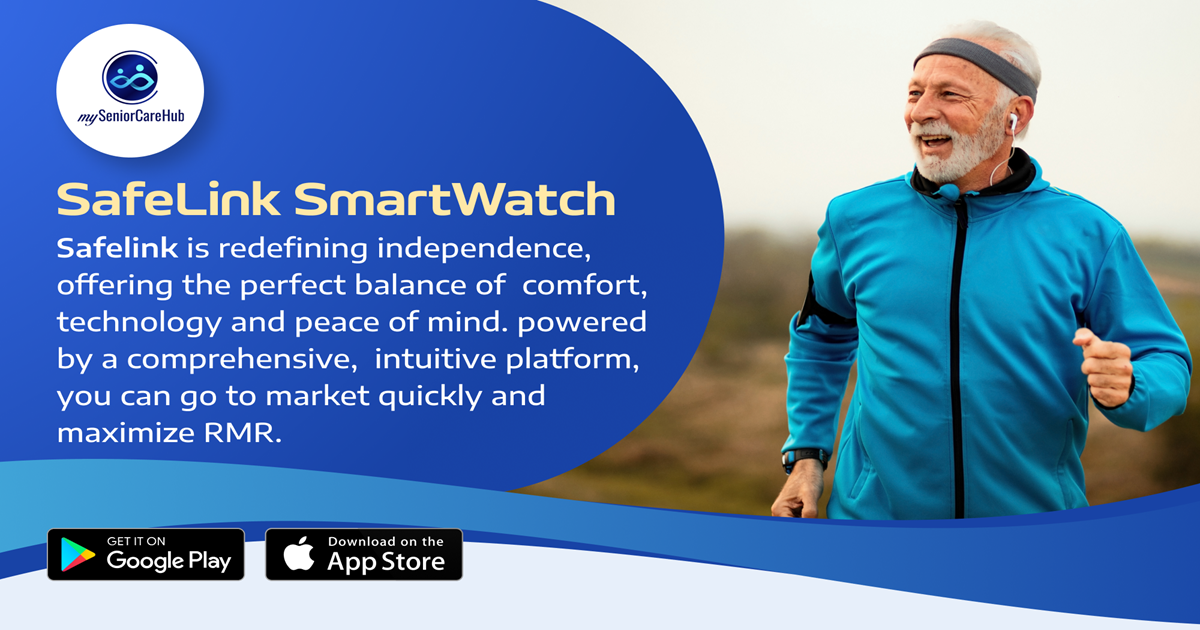 SafeLynk Smart Watch | Medical Alert Smartwatch with SOS & Fall Detection