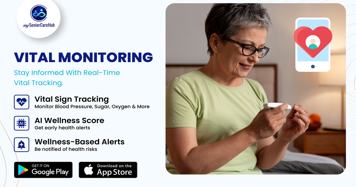 Vital Monitoring App | BP, Blood Sugar, Pulse, Temp & Oxygen
